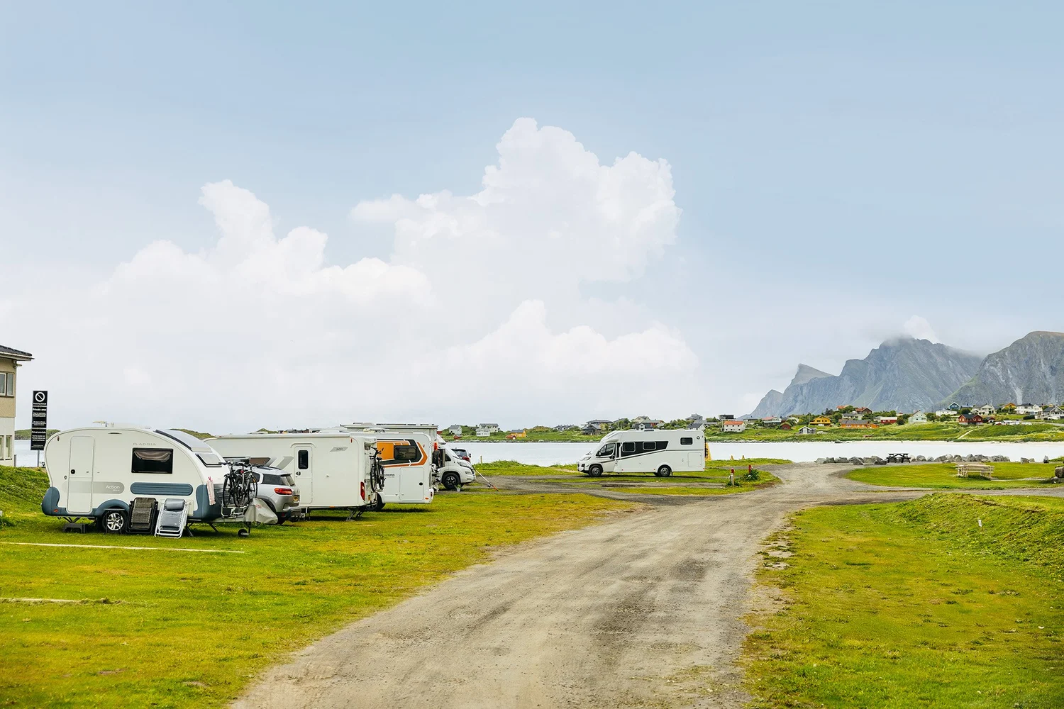Camping in Lofoten – Stay by the Beach at Ramberg Resort
