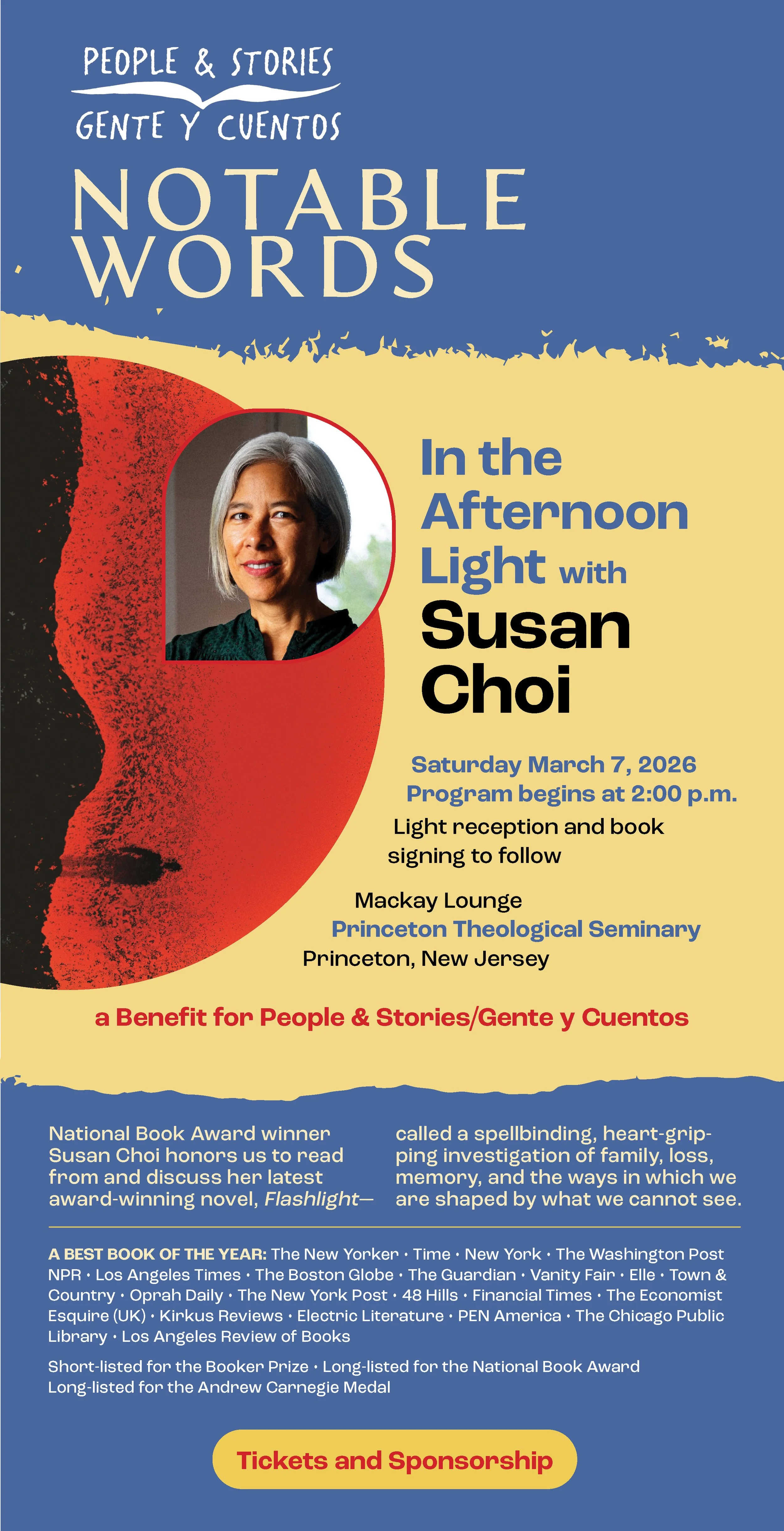 Notable Words: In the Afternoon Light with Susan Choi — People ...