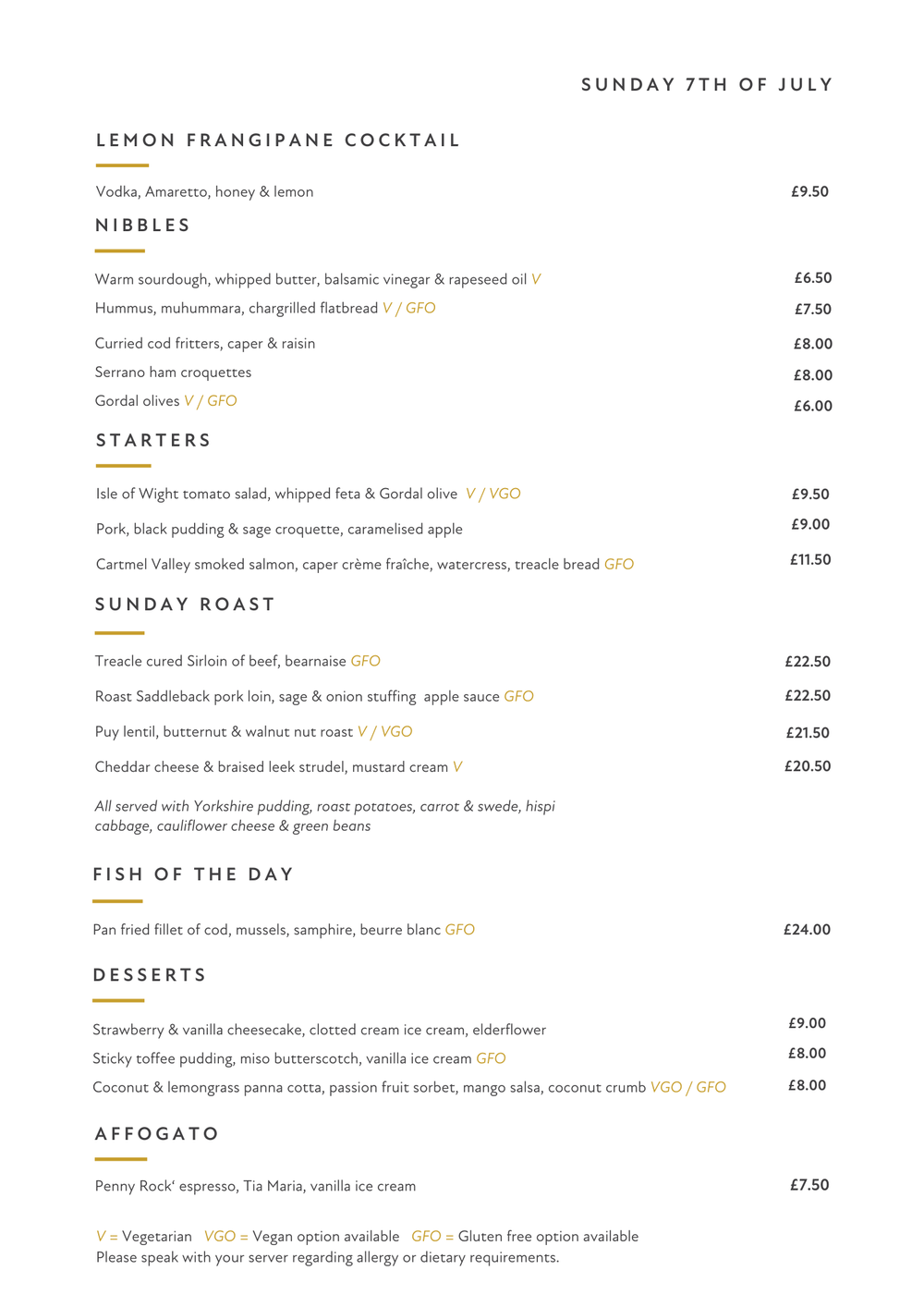 Sunday Roasts Menu - Billy's Barr & Restaurant - Hawkshead — billys ...