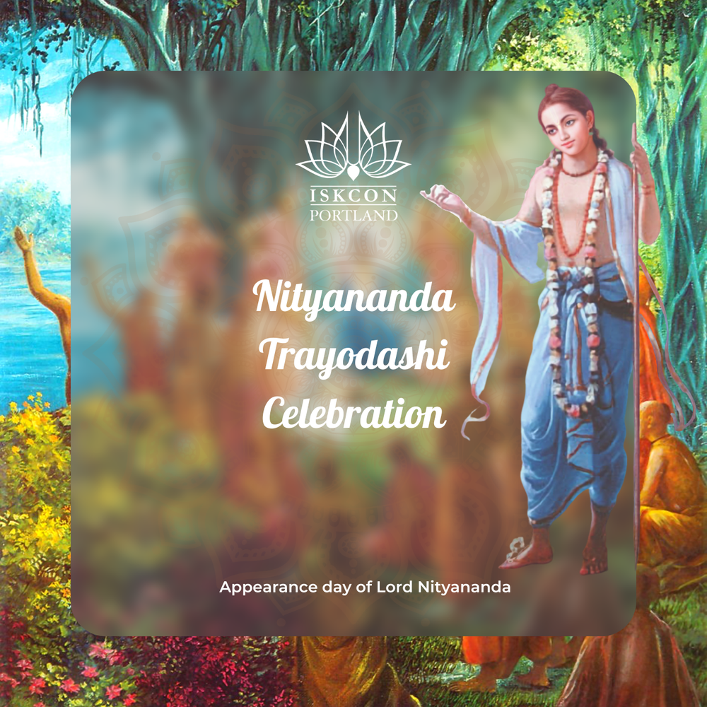 Sri Nityananda Trayodashi — ISKCON Portland