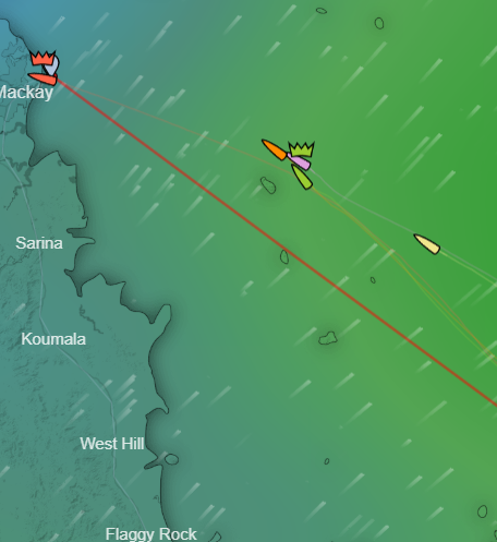 Live Tracker — GCCM Gold Coast Mackay Yacht Race
