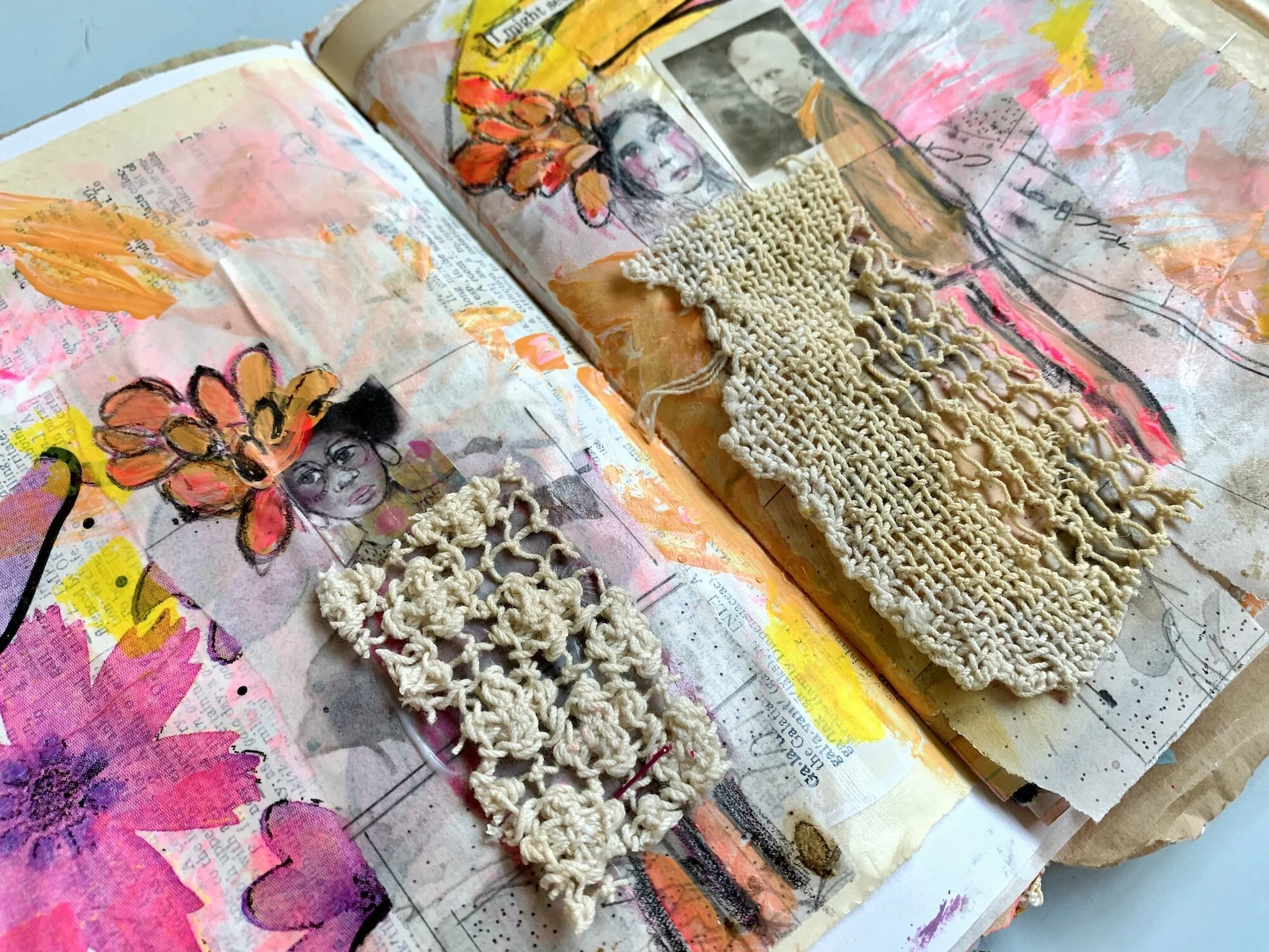 You, Me, Same 3 Art Journal Process Video — Cici & Company Studio