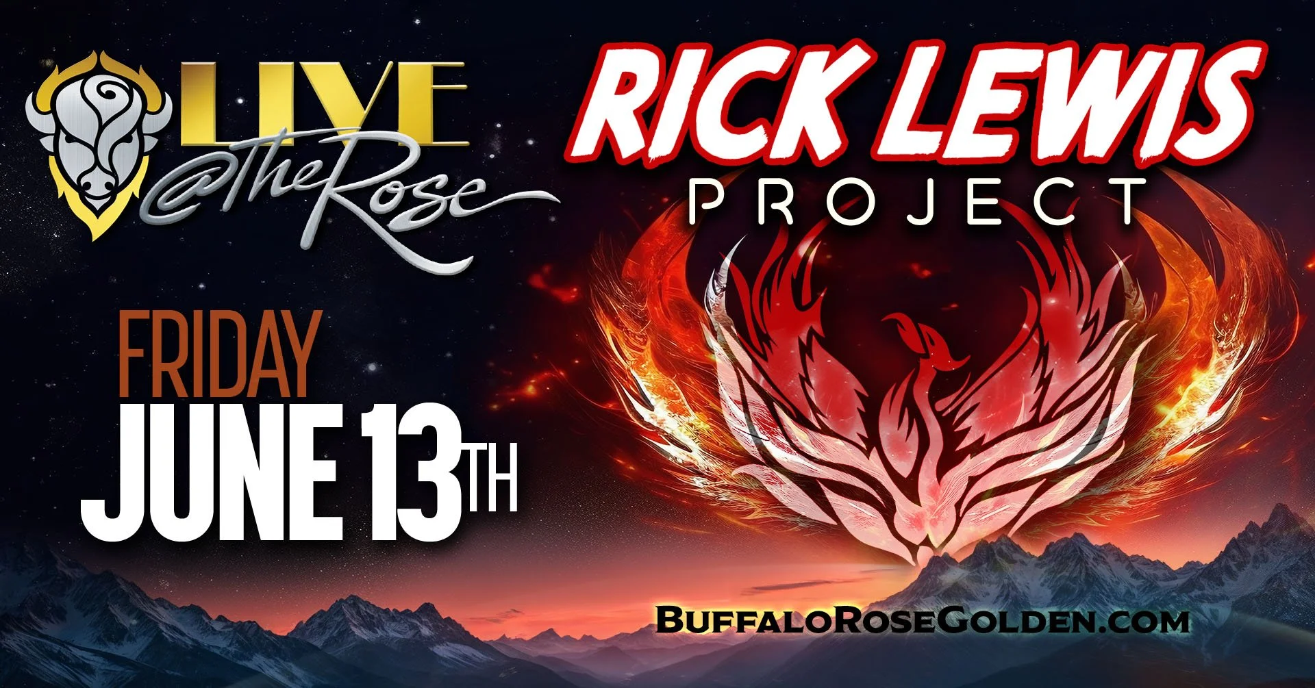 Rick Lewis Project - Live Shows — Rick Lewis Project