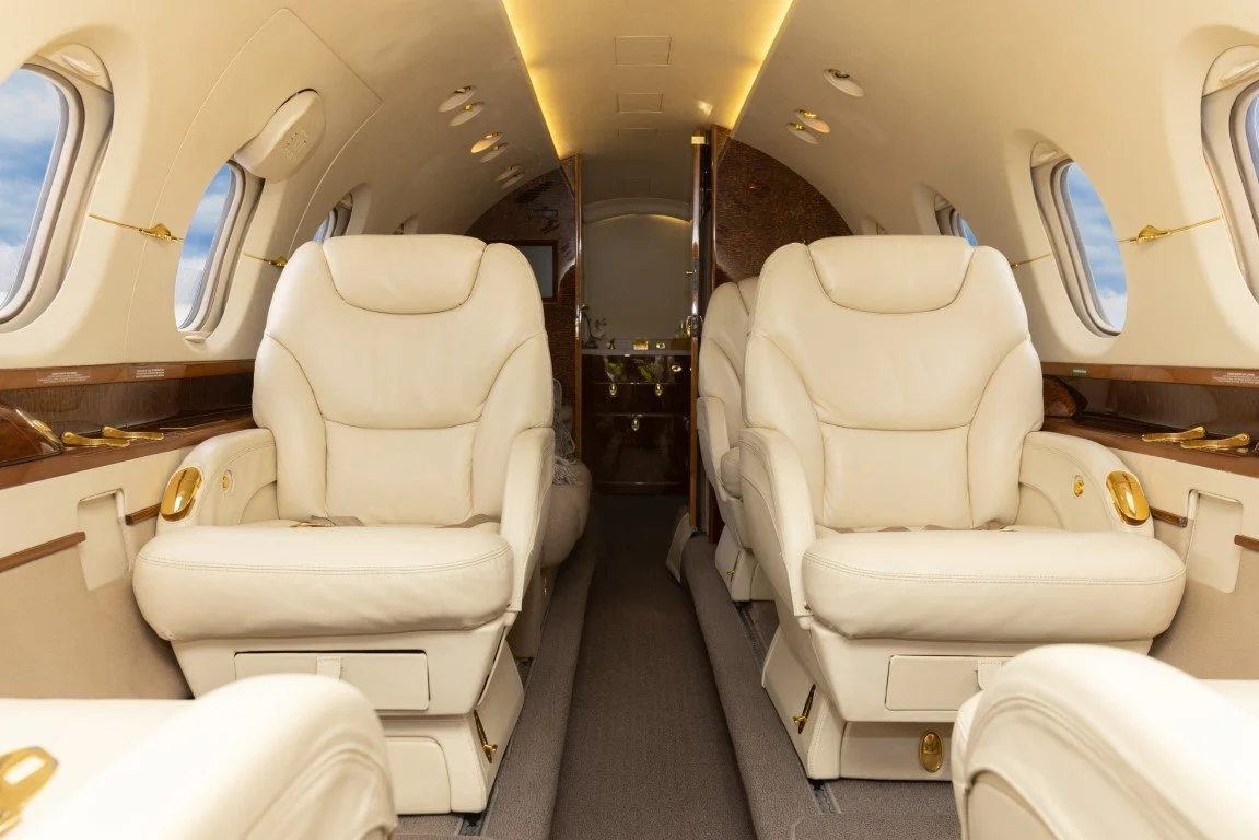 Inside our Hawker 800XP — ACAM Pacific - Private Jet Charters Australia