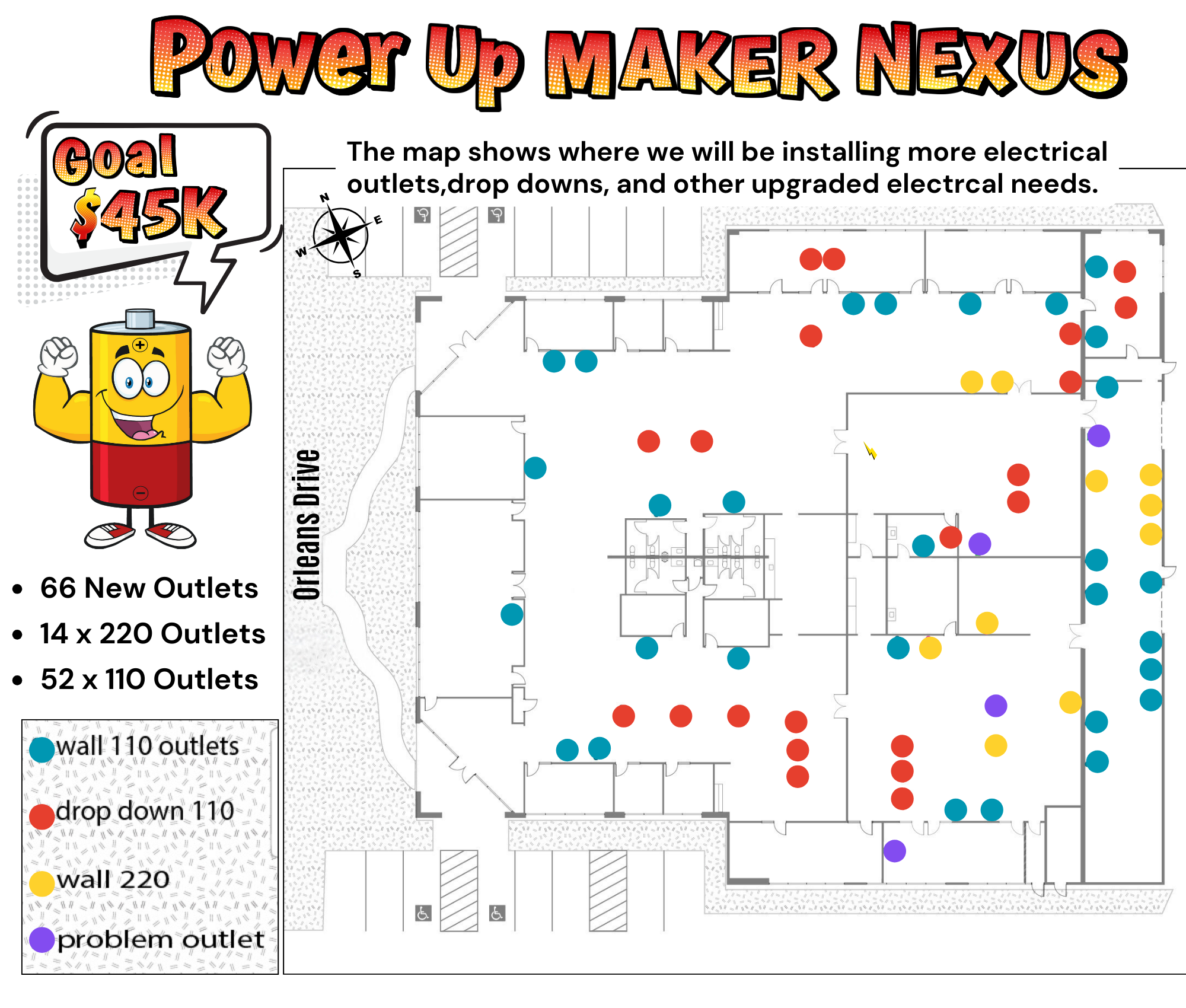 Electrical Map — Maker Nexus