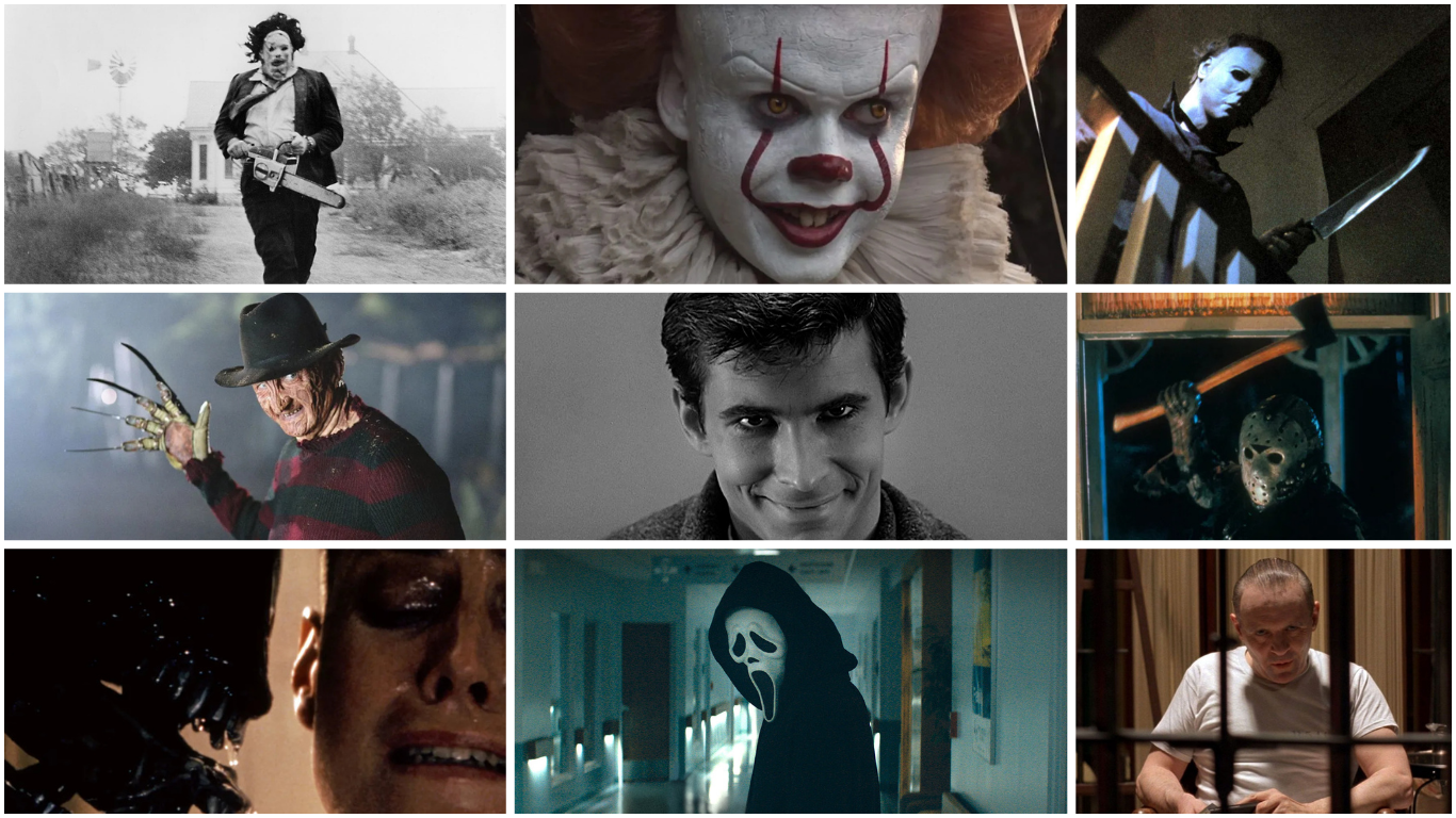 10 Iconic Horror Movie Villains Ranked by Scare Factor — THE CINEMA GROUP