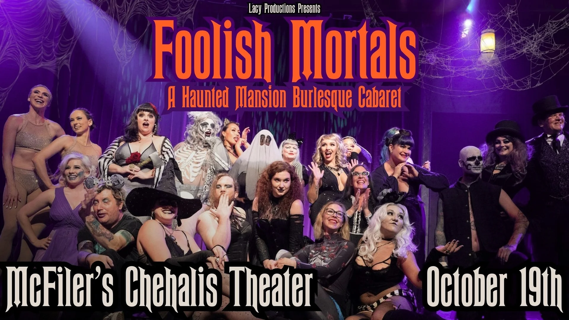 FOOLISH MORTALS: Haunted Mansion Burlesque Cabaret - October 19th at ...