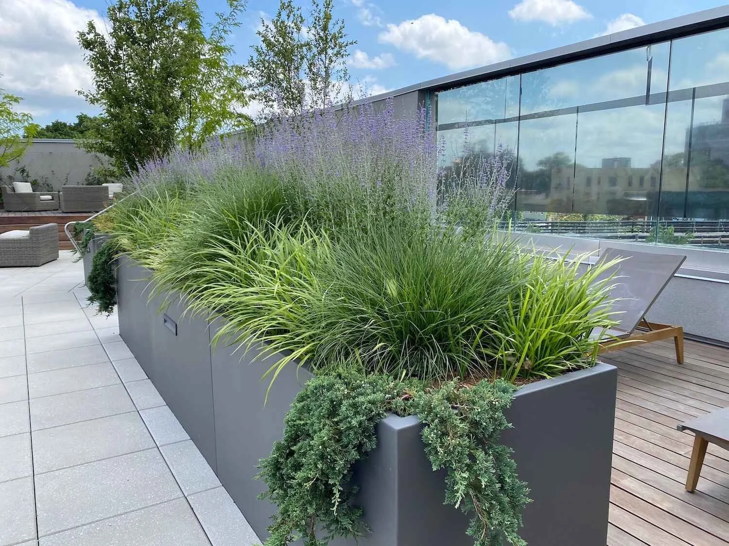 Modular Metal Planters | Custom Commercial Planters | PureModern