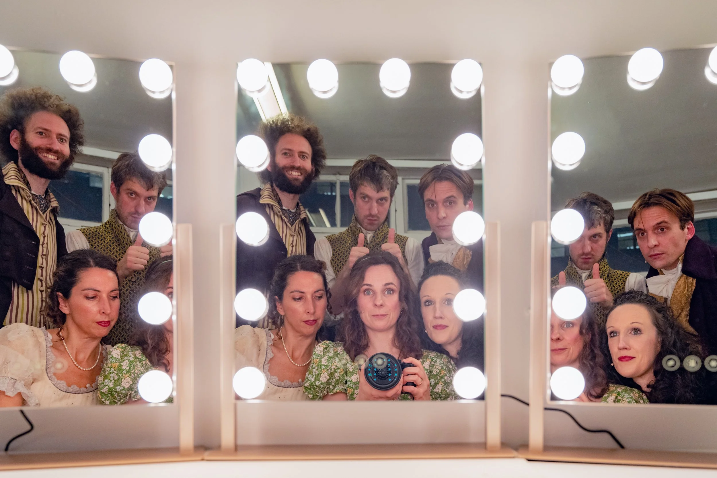 About — Austentatious