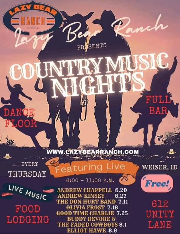 Upcoming Events — Lazy Bear Ranch Premier Ranch Experience Southwest Idaho