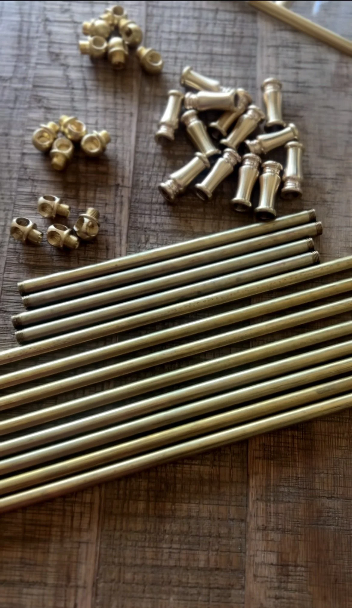 How to create brass gallery rails for a fraction of the cost ...