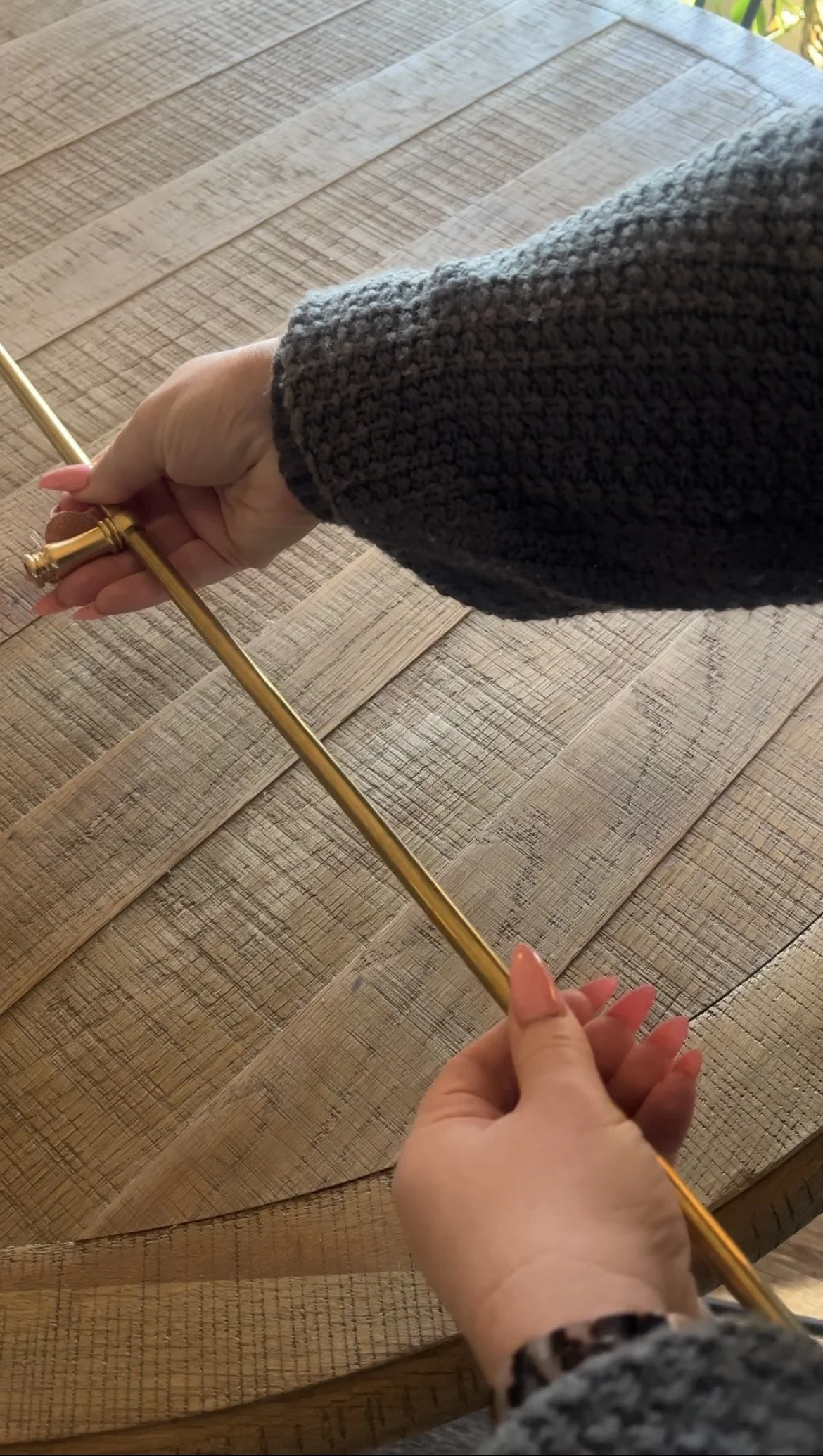 How to create brass gallery rails for a fraction of the cost ...