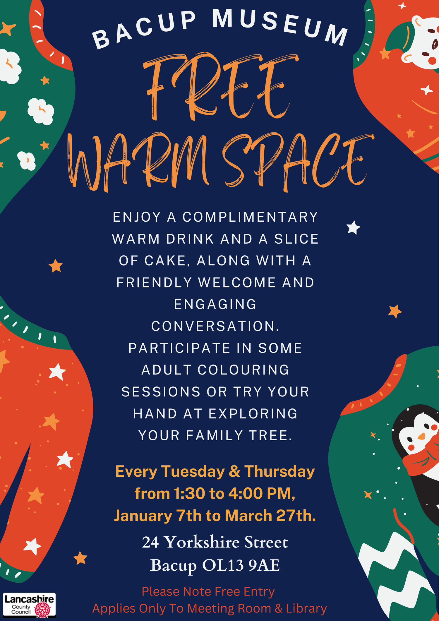 Warm Space Tuesday — Bacup Museum