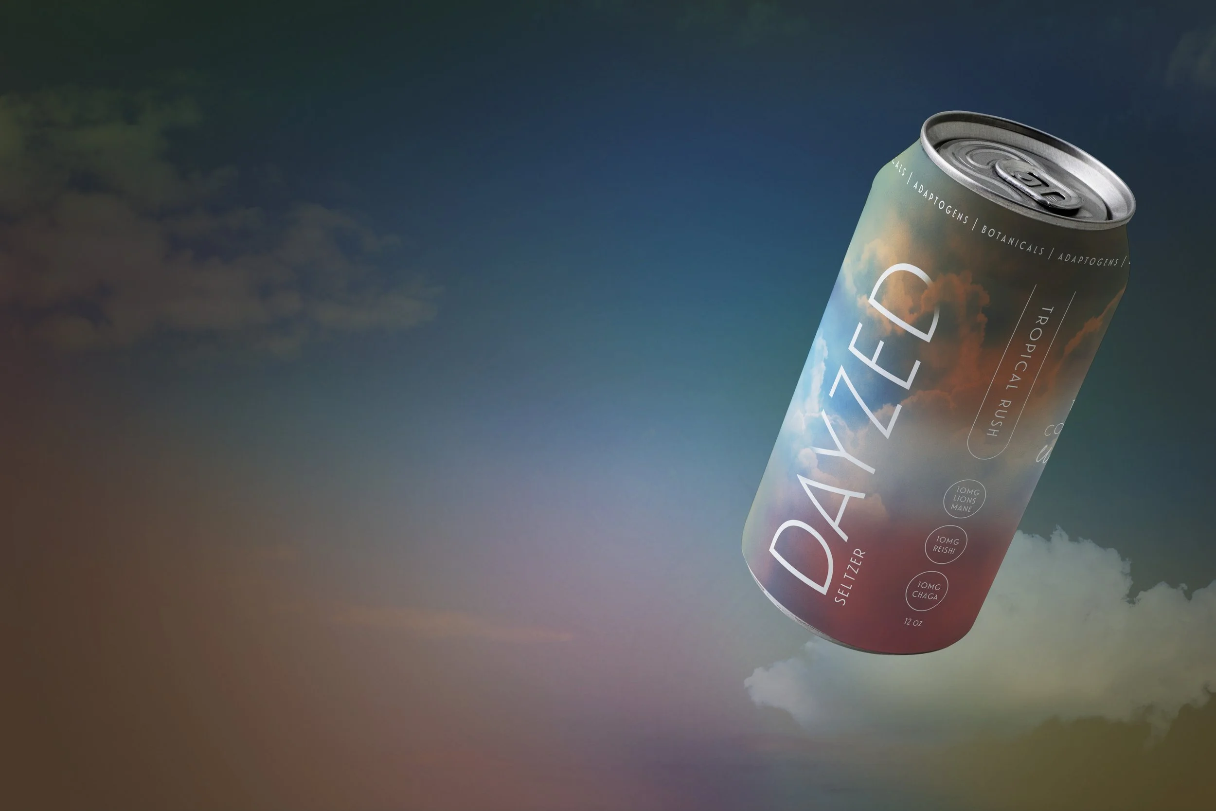 Adaptogenic Seltzers — DAYZED