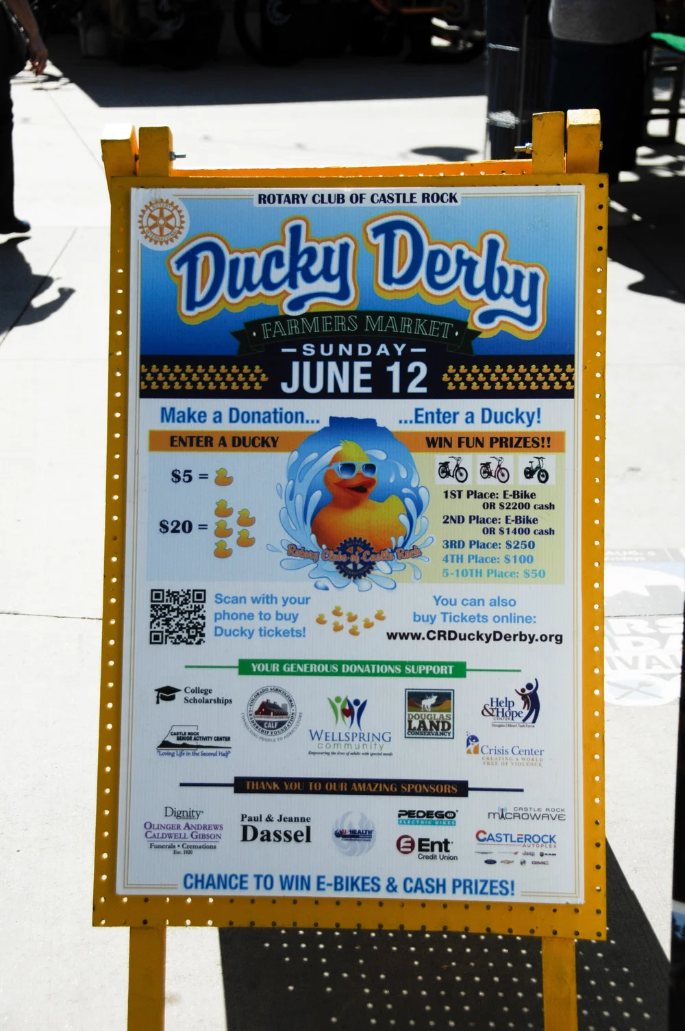 Previous Event Photos — Castle Rock Rotary Ducky Derby