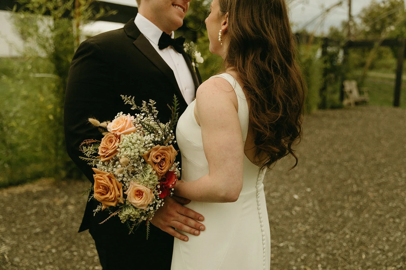 Caitlin & Chris's Laid-back Audrey's Farmhouse Wedding — Cambria Shelley Photography