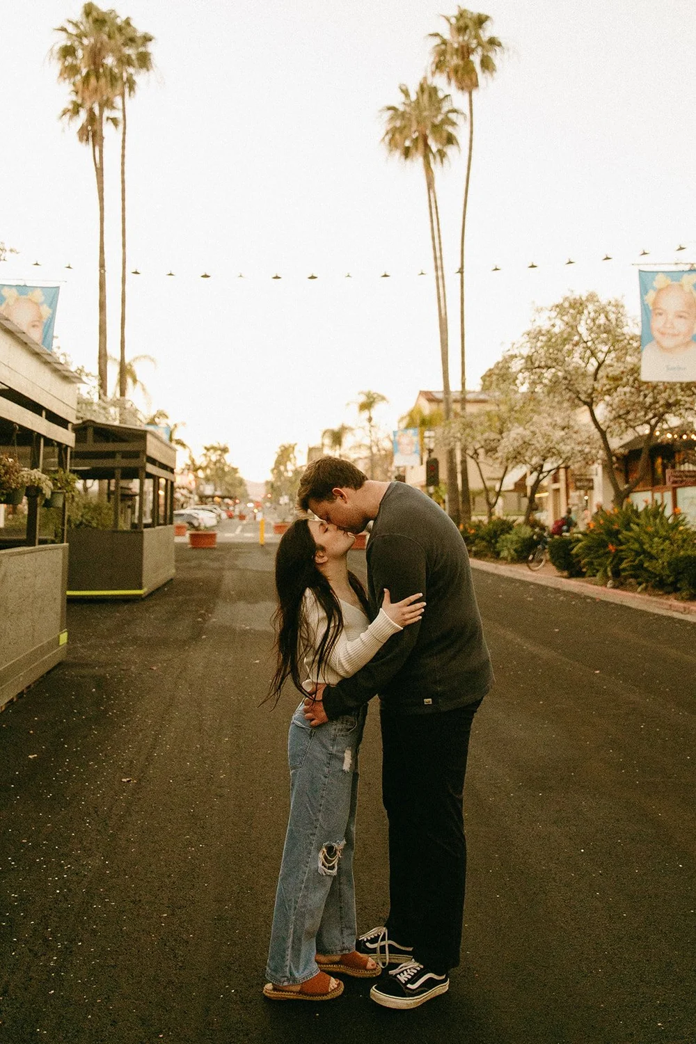 How to Plan Your Downtown Engagement Photos in Santa Barbara — Cambria ...
