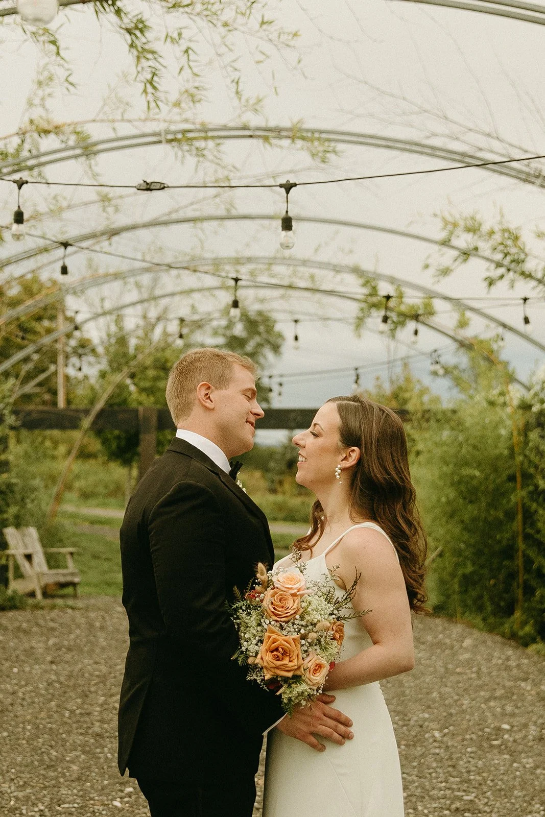 Caitlin & Chris's Laid-back Audrey's Farmhouse Wedding — Cambria ...