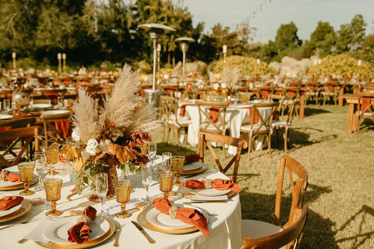 Rustic Barns to Boho Blooms: Hannah and Kellen’s Outdoor Fall Wedding ...
