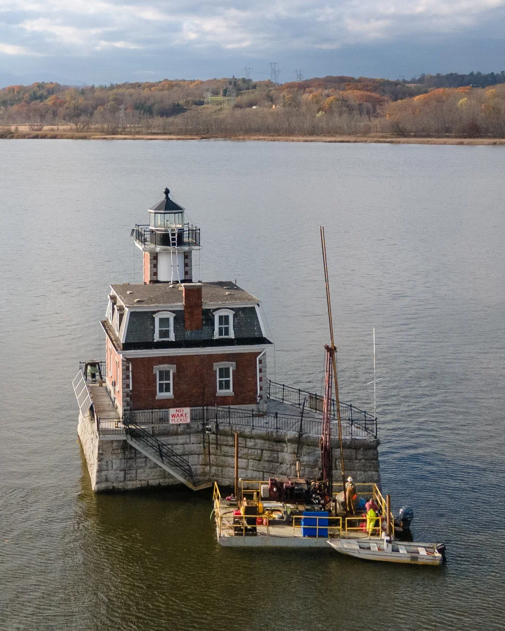 Restoration — Hudson Athens Lighthouse Preservation Society