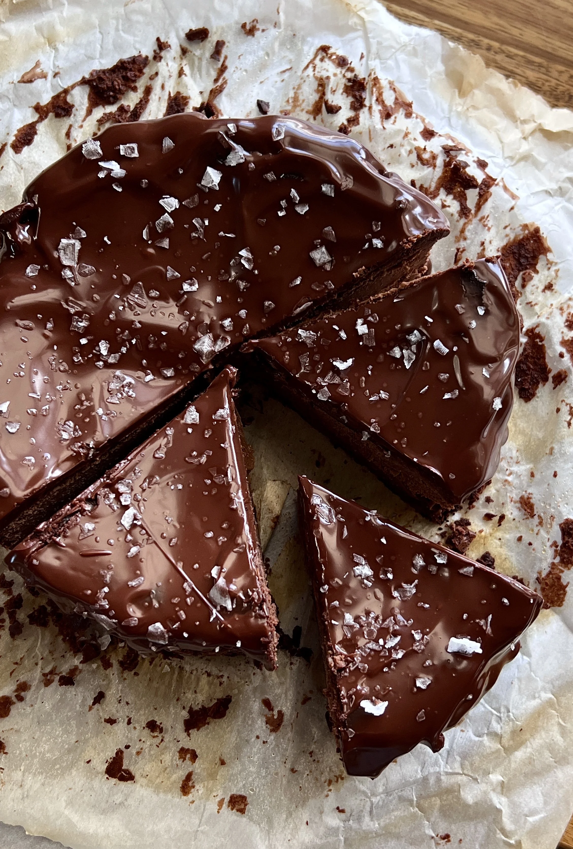 Mini Mocha Brownie Chocolate Basque Cheesecake — Well Made by Kiley
