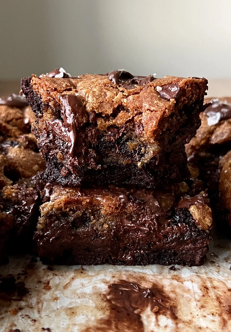 Classic Brown Butter Brookies — Well Made by Kiley