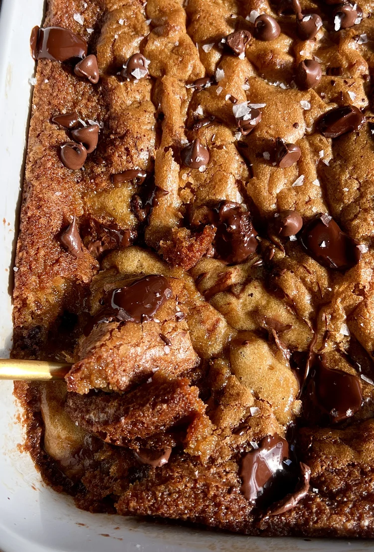 Deep Dish Brown Butter Chocolate Chip Cookie — Well Made by Kiley