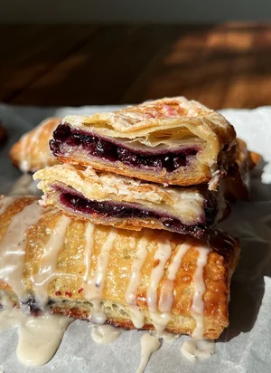 Homemade Blueberry Toaster Strudels — Well Made by Kiley