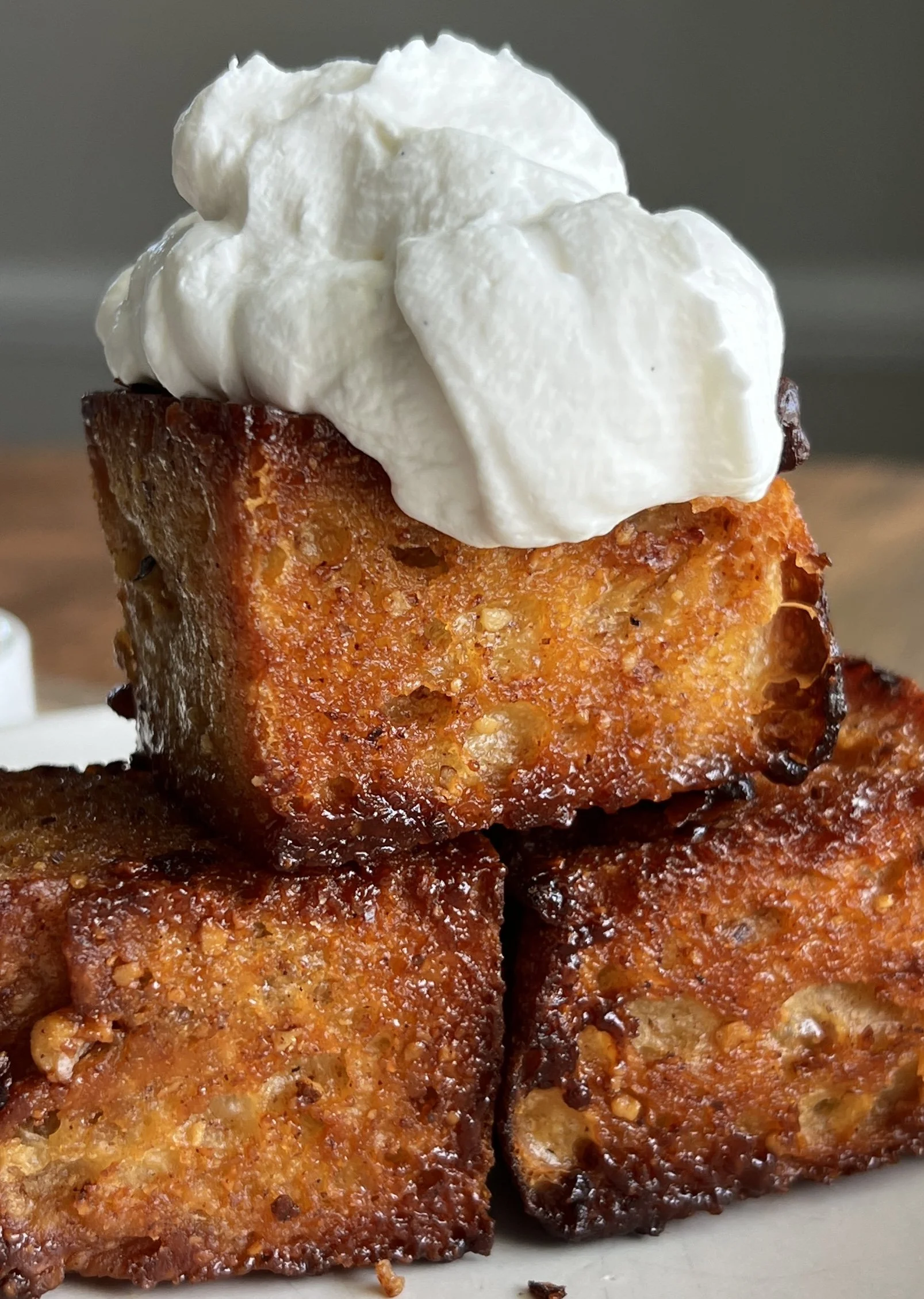 Cinnamon Honey Walnut Butter Toast Bites — Well Made by Kiley