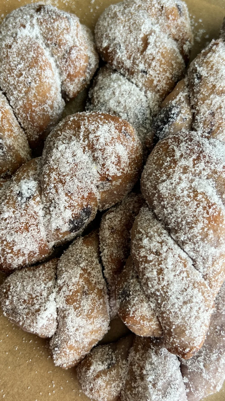 Sourdough Blueberry Donut Twists — Well Made by Kiley