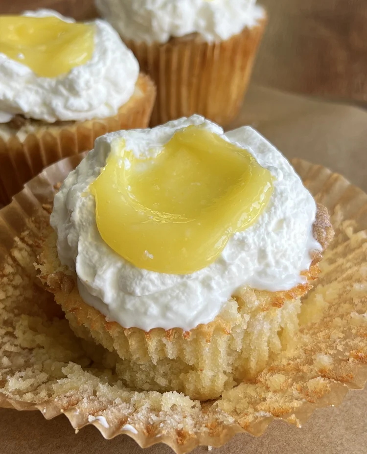 Jumbo Lemon Curd Sourdough Muffins — Well Made by Kiley
