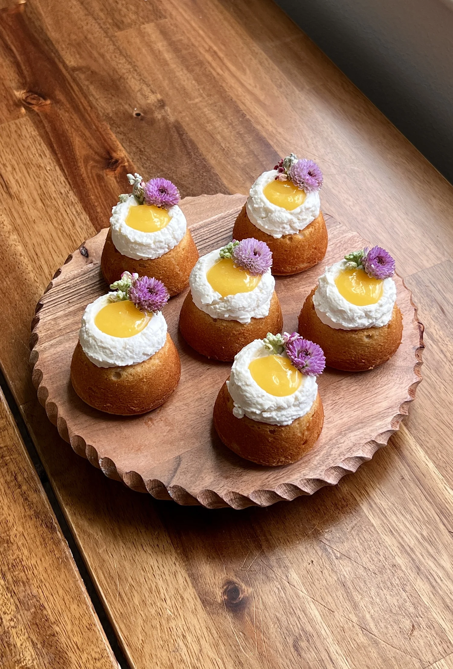 Mini Brown Butter Lemon Cakes — Well Made by Kiley