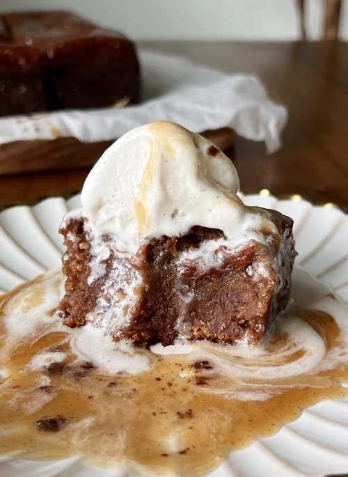 Banana Sticky Toffee Pudding — Well Made by Kiley