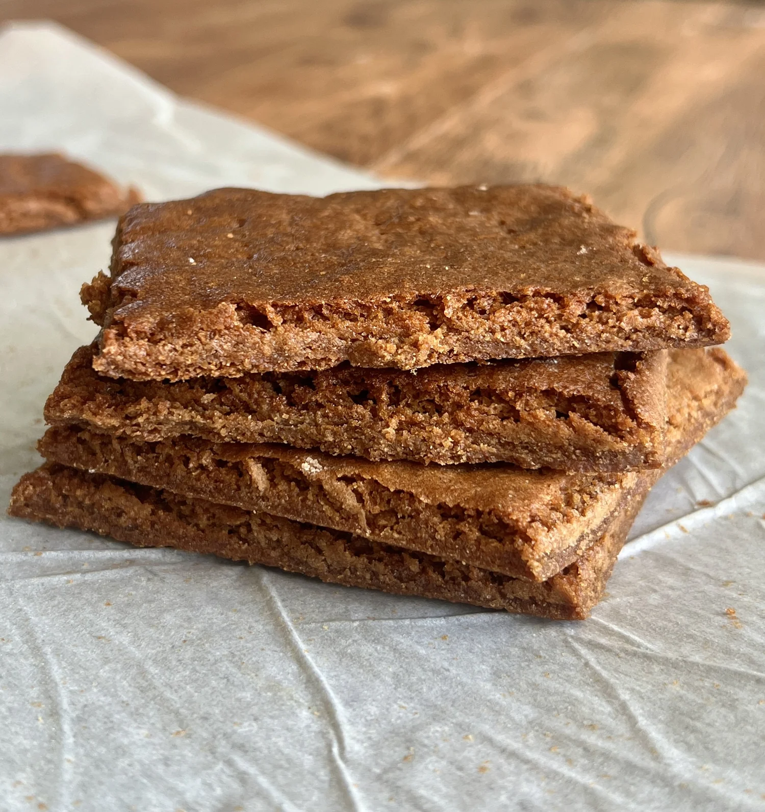 Open-Faced S’mores w/ Sourdough Graham Crackers — Well Made by Kiley