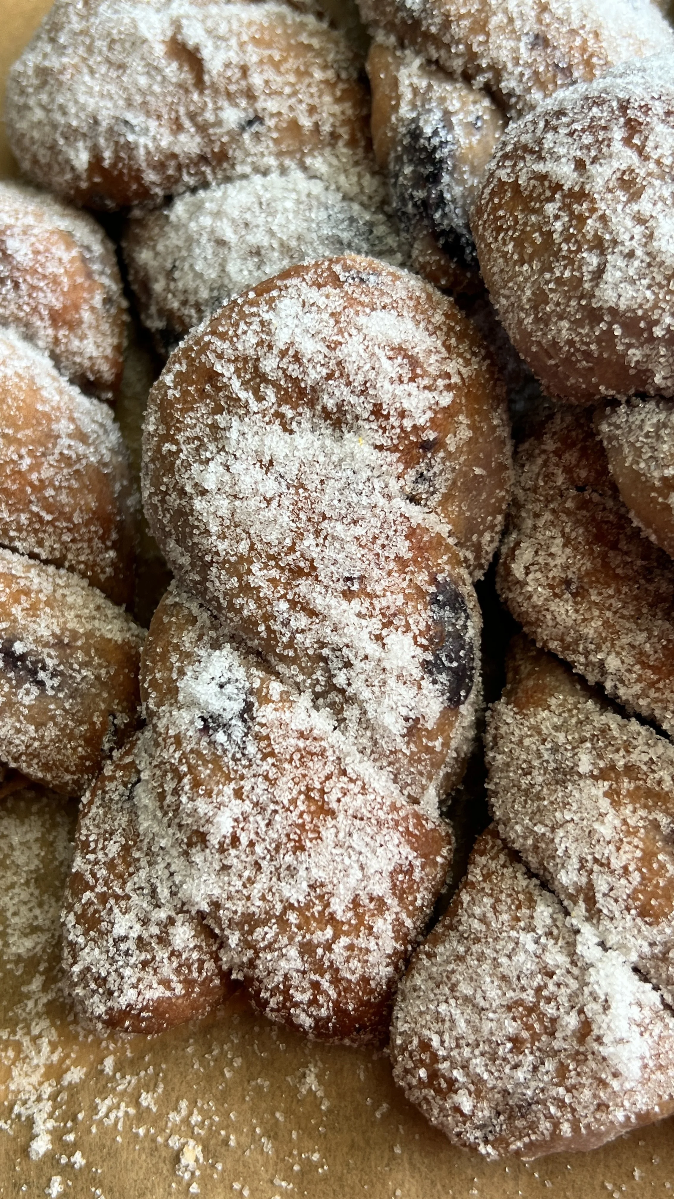 Sourdough Blueberry Donut Twists — Well Made by Kiley