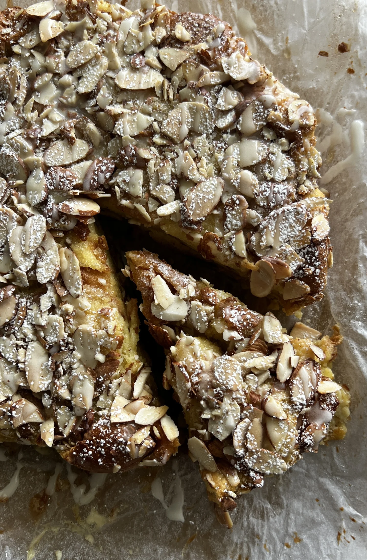Almond Bread Pudding — Well Made by Kiley