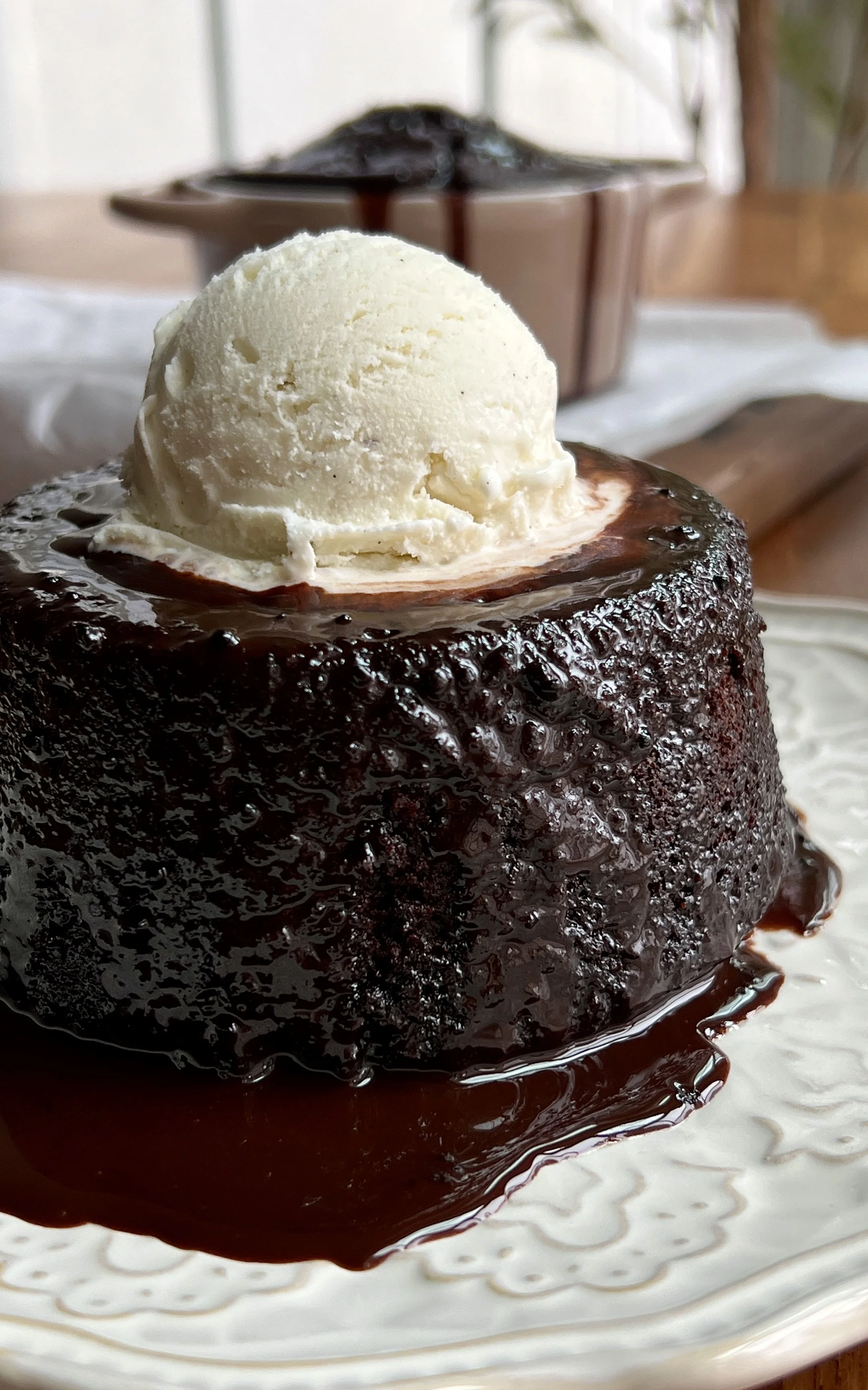 Chocolate Sticky Toffee Puddings for Two — Well Made by Kiley
