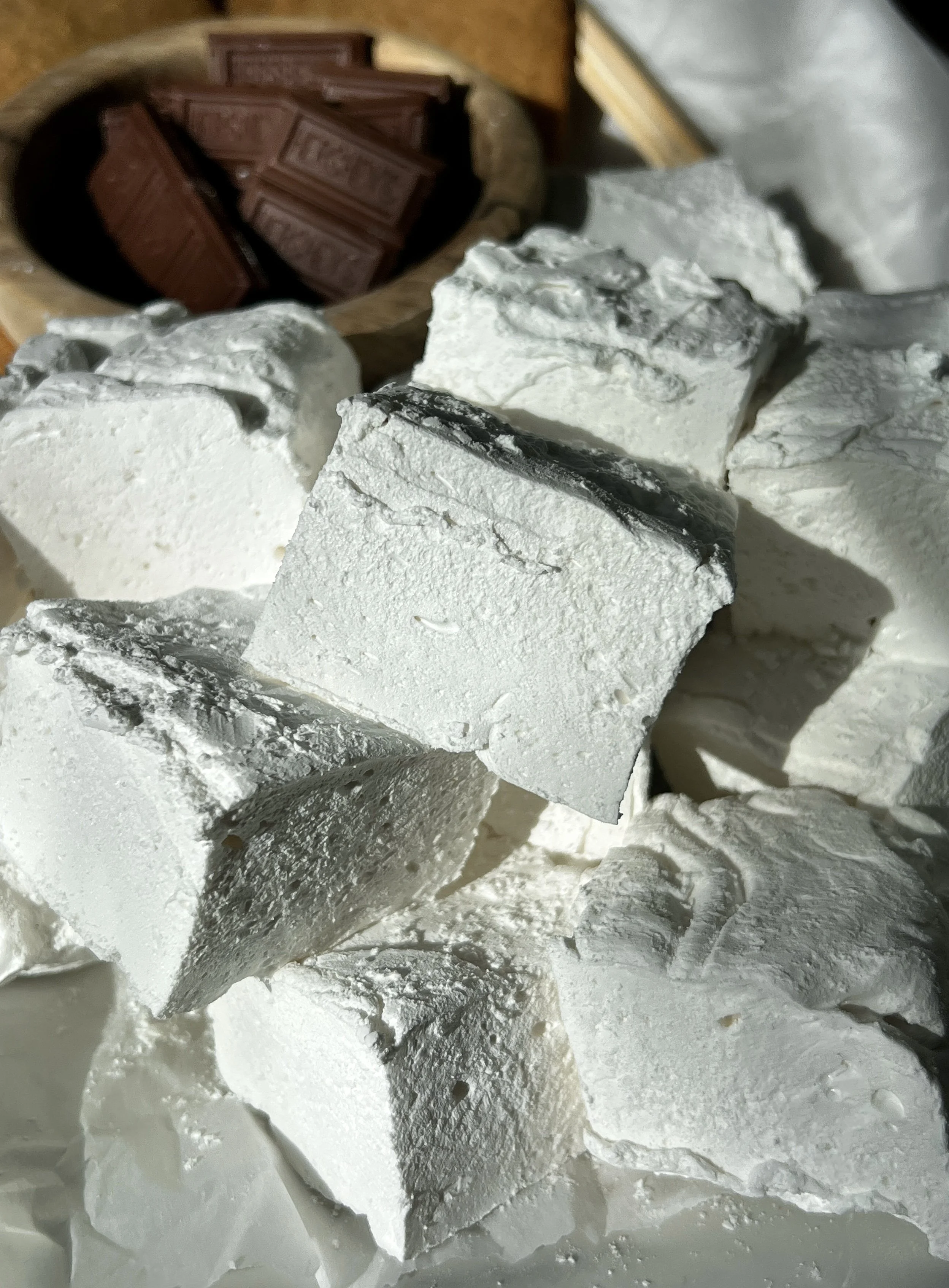 Homemade S’mores with Brown Butter Shortbread Graham Crackers and ...