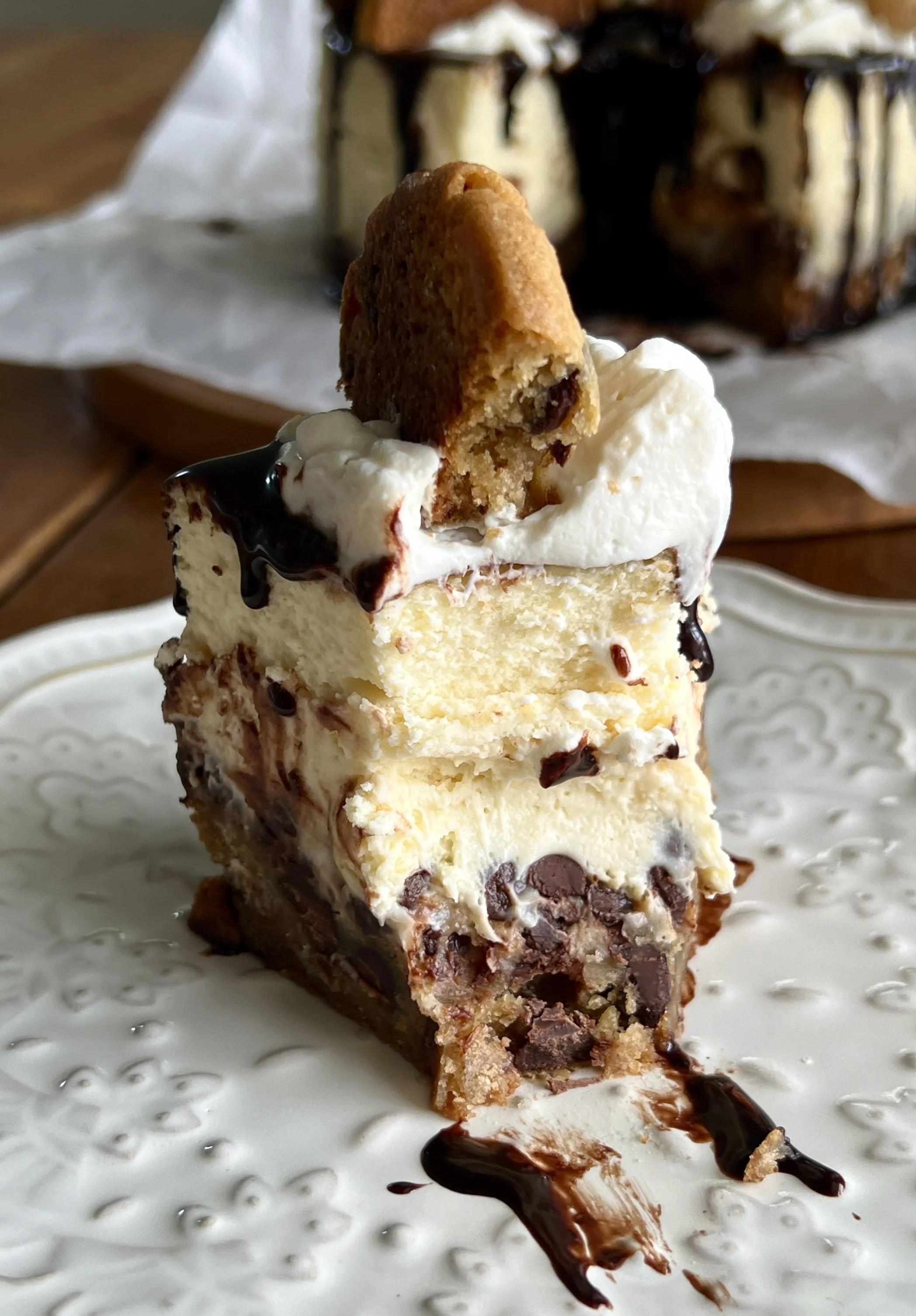 Mini Brown Butter Cookie Dough Cheesecake — Well Made by Kiley