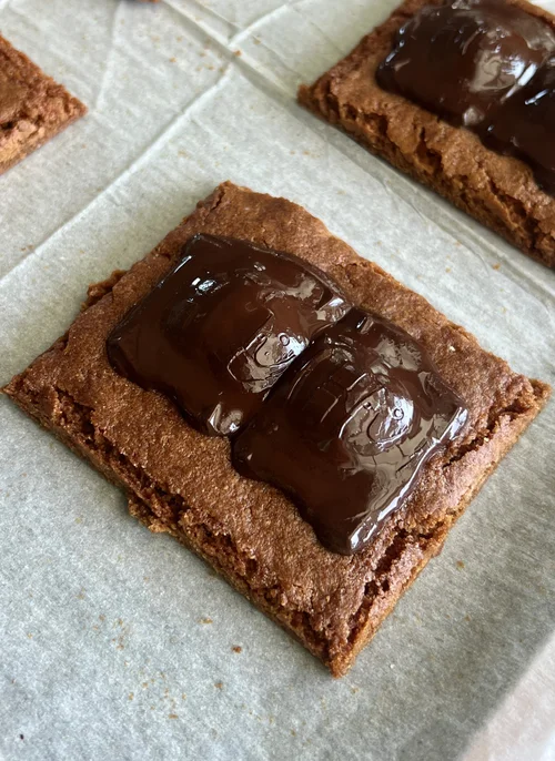 Open-Faced S’mores w/ Sourdough Graham Crackers — Well Made by Kiley