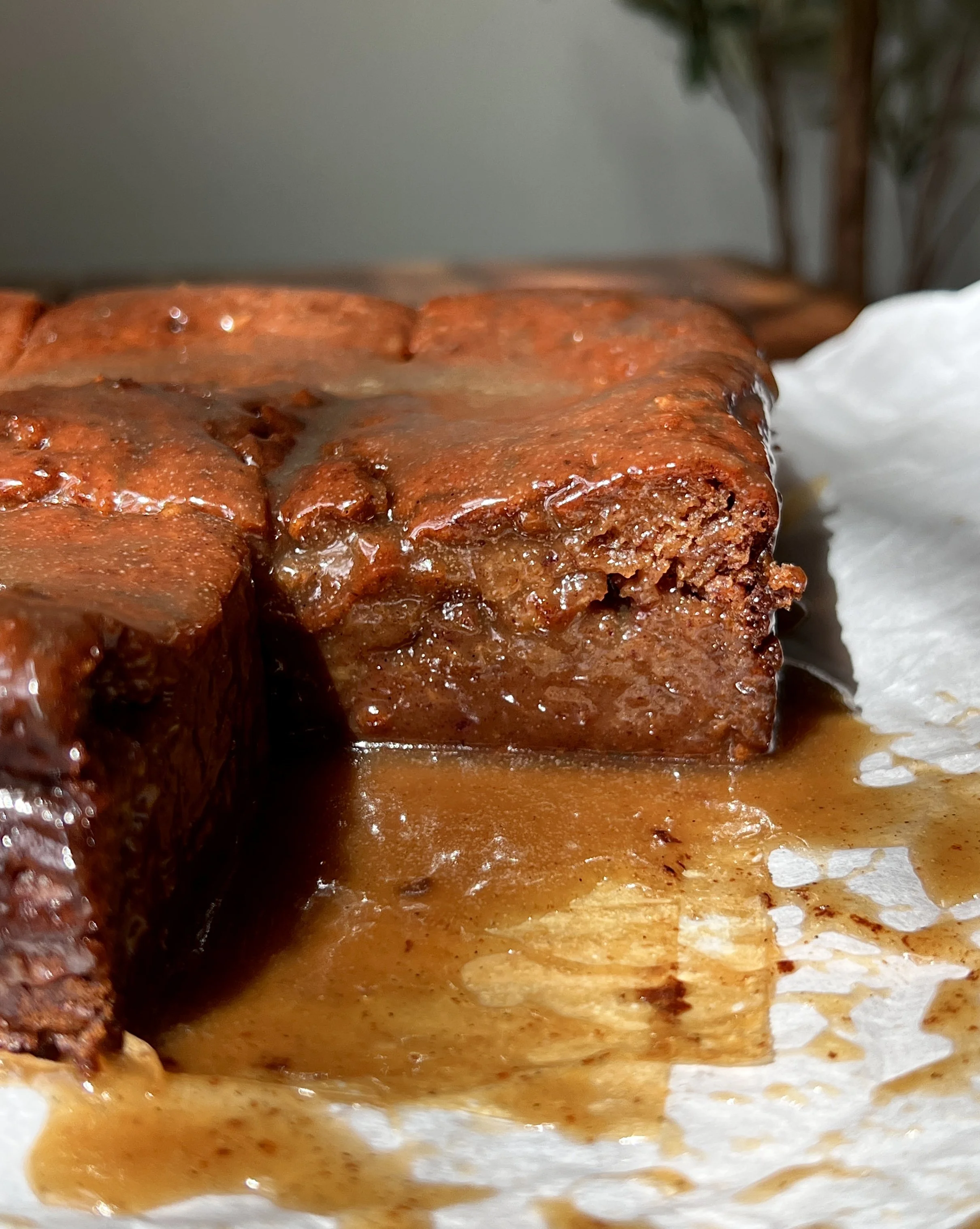 Banana Sticky Toffee Pudding — Well Made by Kiley