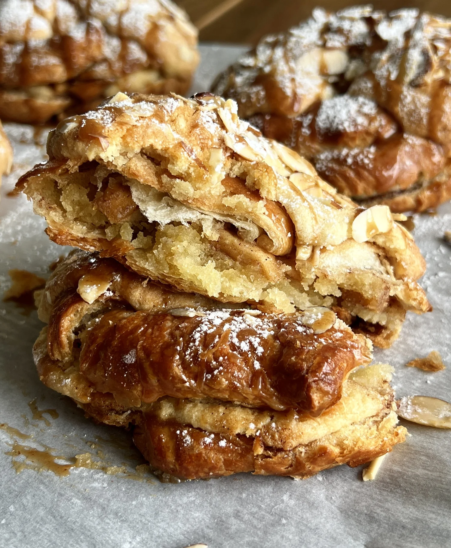 Apple Pie Almond Croissants — Well Made by Kiley