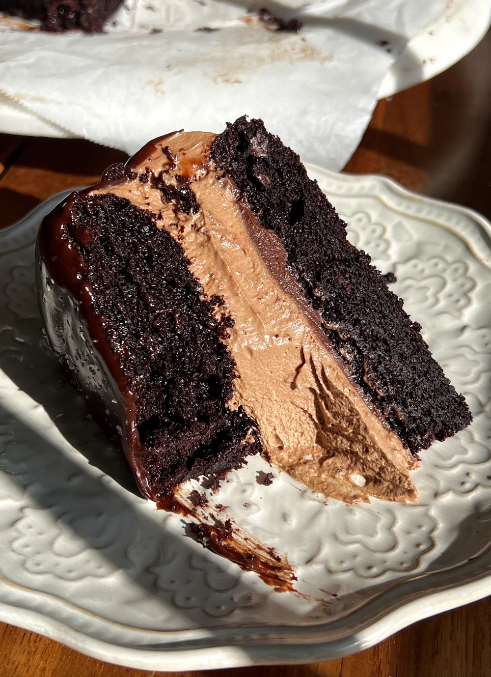 Chocolate Mousse Cake — Well Made by Kiley