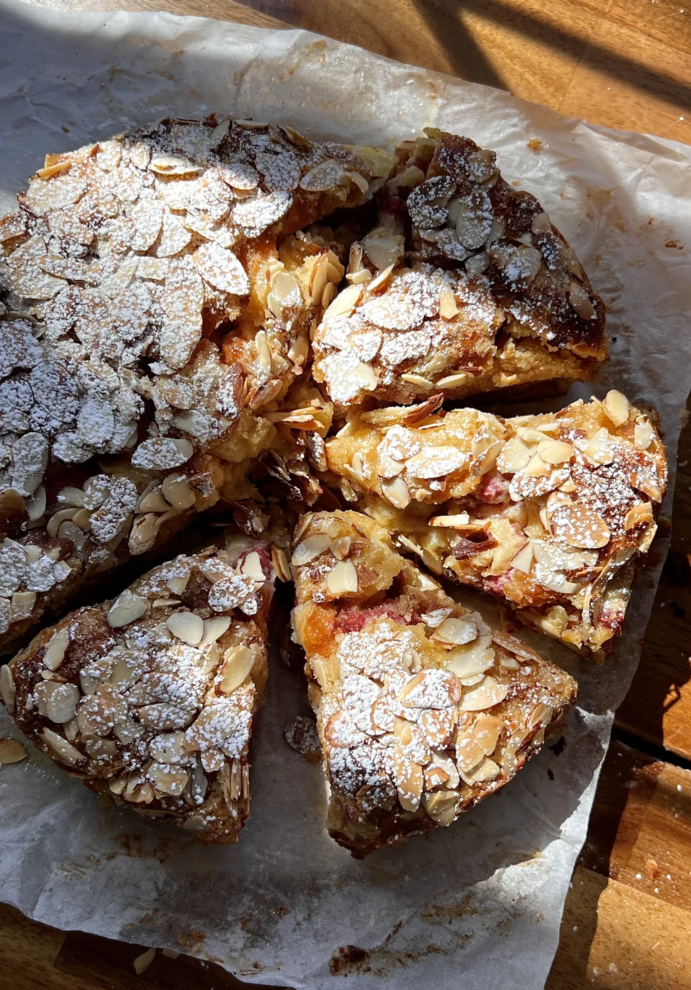 Raspberry Almond Croissant Bread Pudding — Well Made by Kiley