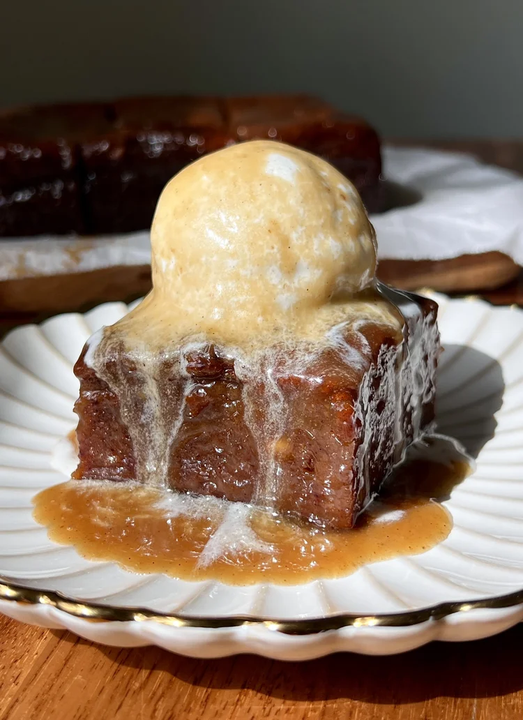 Banana Sticky Toffee Pudding — Well Made by Kiley
