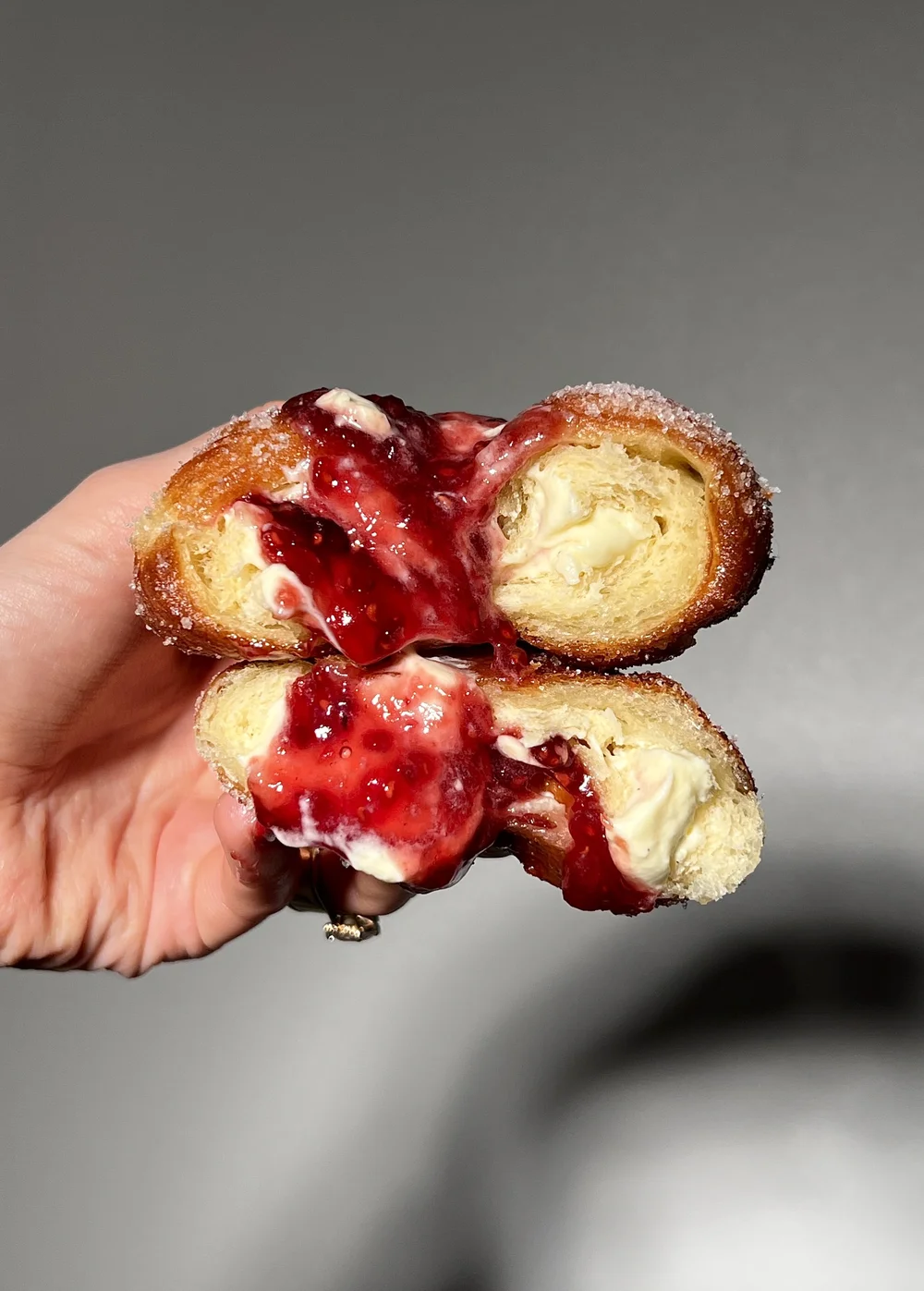 Jam and Custard Doughssants (Croissant-Shaped Doughnuts) — Well Made by ...
