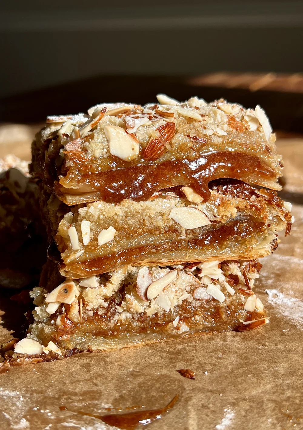 Giant Gingerbread Almond Croissant — Well Made by Kiley