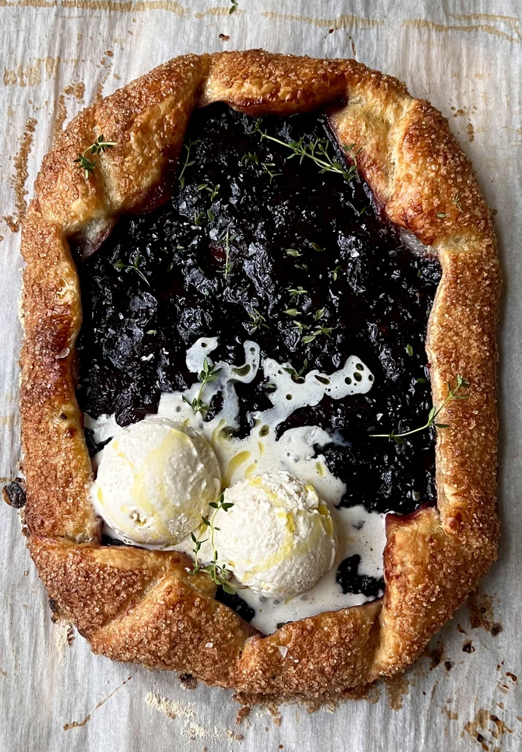 Cherry Puff Galette – Flaky Puff Pastry, Sweet-Tart Cherries, and a ...