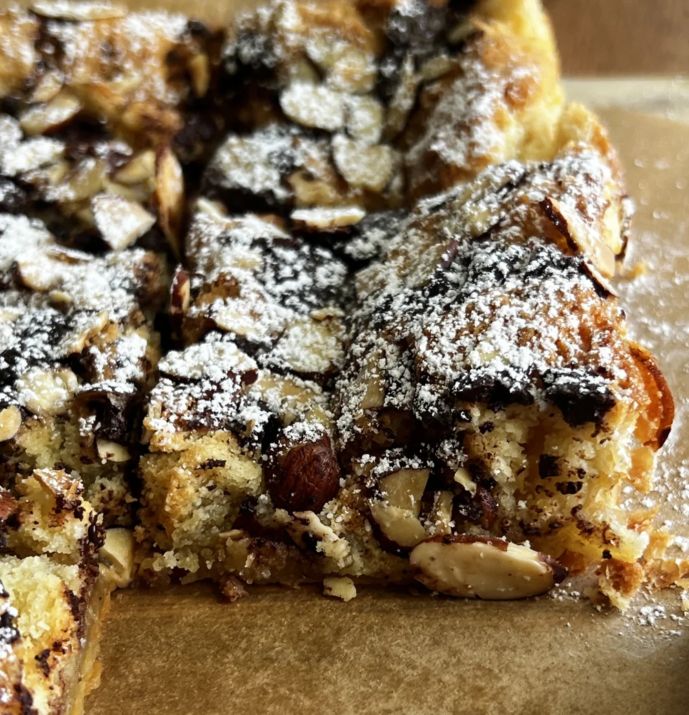 Chocolate Almond Croissant Bars — Well Made by Kiley