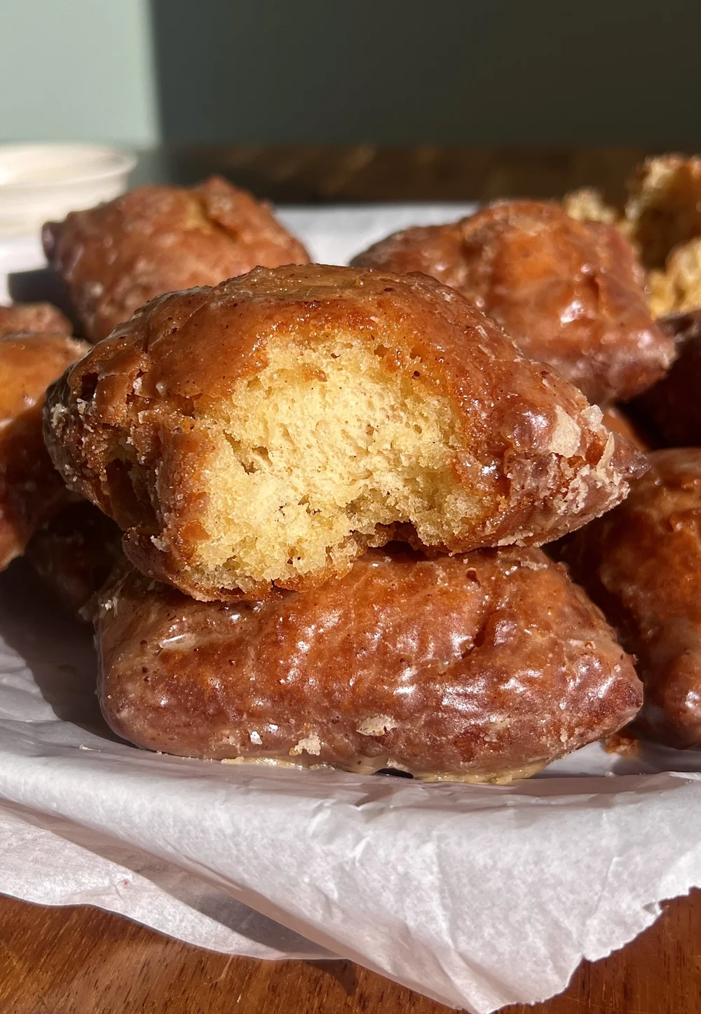 Old-Fashioned Buttermilk Donut Bars With Brown Butter Maple Vanilla ...